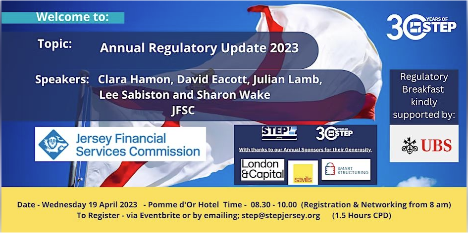 STEP Annual Regulatory Update — Jersey Financial Services Commission